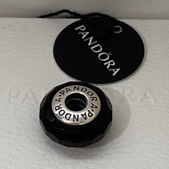 Pandora | Jewelry | Black Pandora Murano Glass Halloween Charm 7969 ...